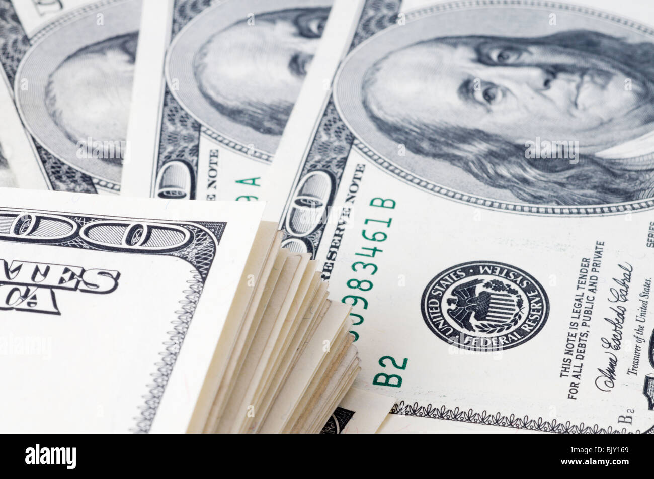 Banknotes of dollar Stock Photo - Alamy