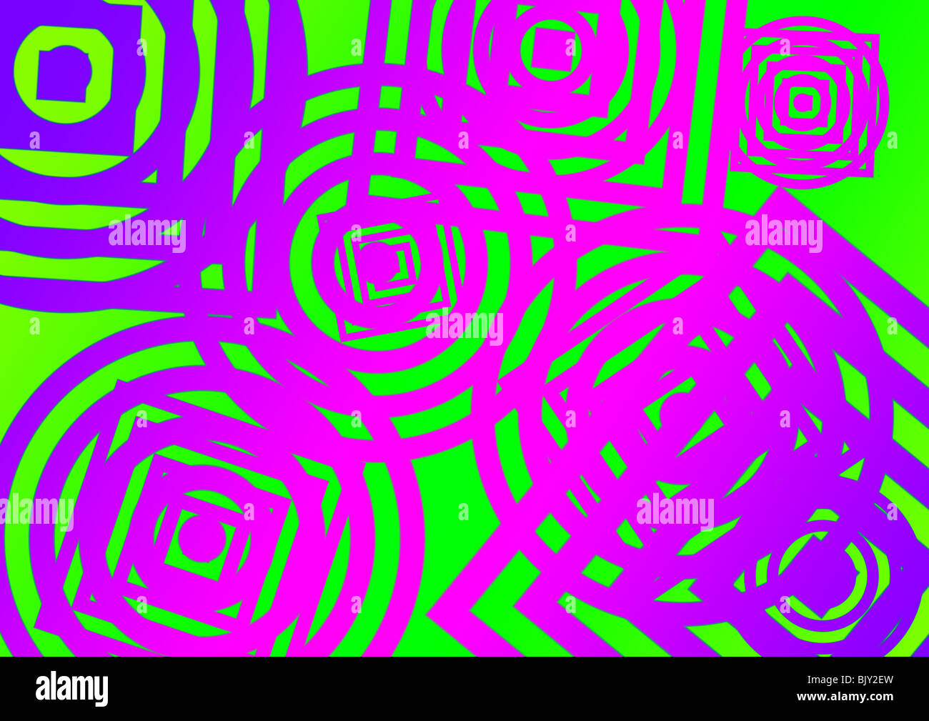 Funky, psychedelic computer generated background images Stock Photo - Alamy