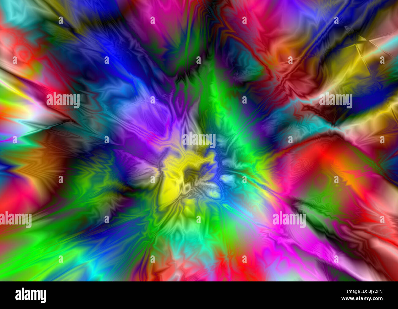 Funky, psychedelic computer generated background images Stock Photo - Alamy