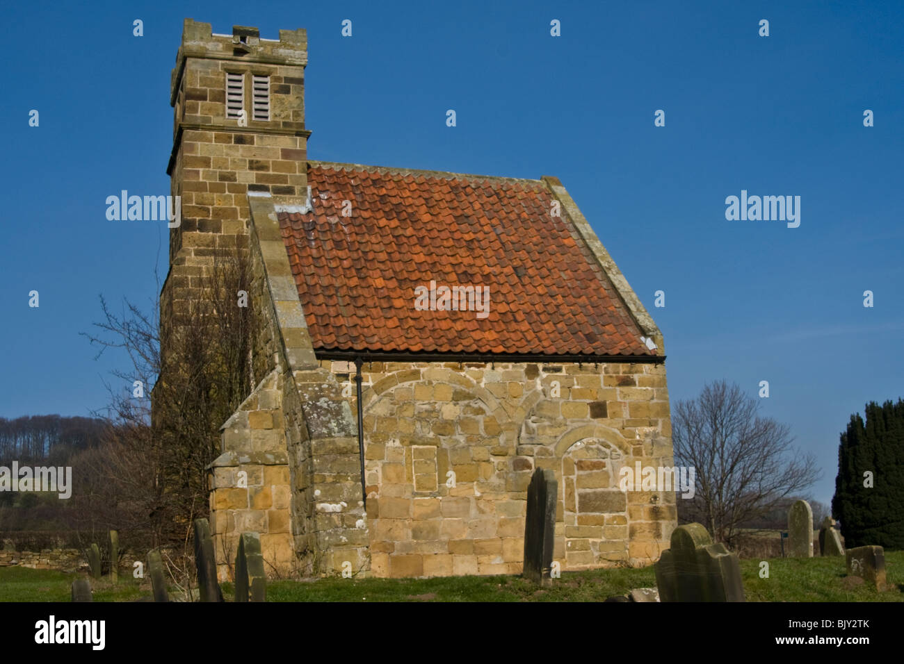 Upleatham often reputed to be the smallest church in North Yorkshire ...