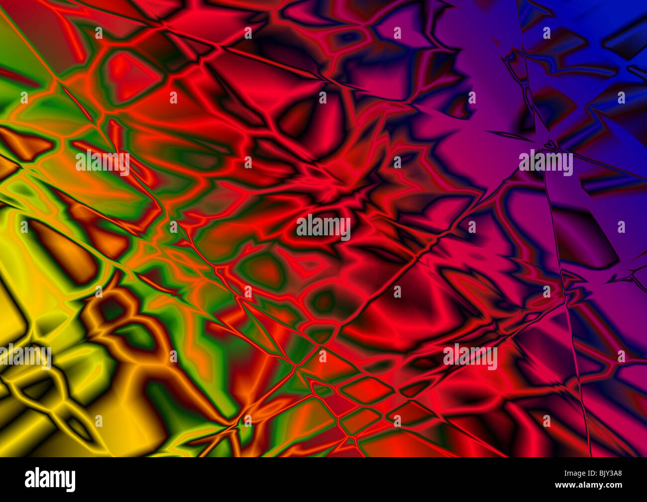 Funky, psychedelic computer generated background images Stock Photo - Alamy