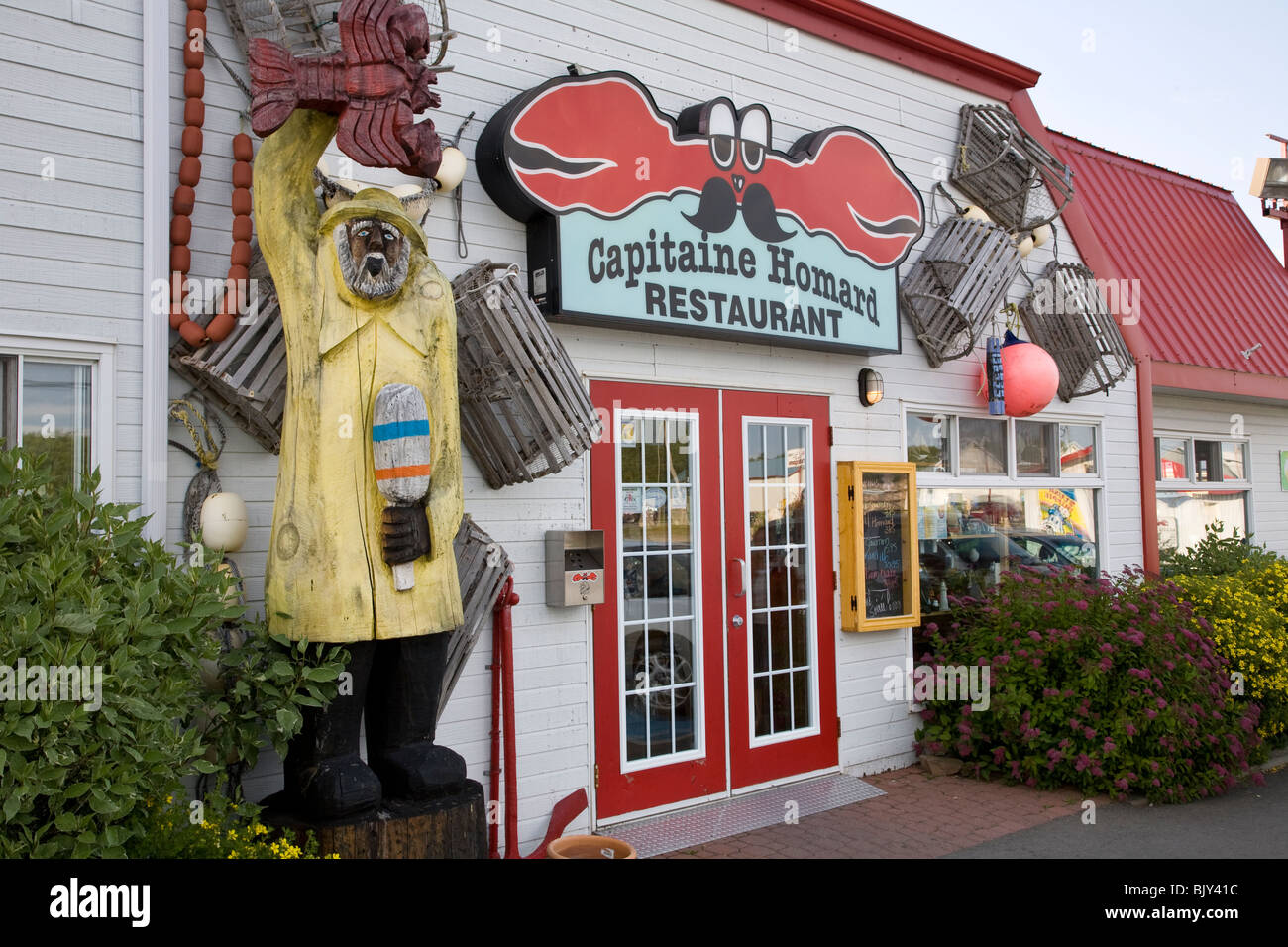 Capitaine Homard Restaurant is a Gaspe favorite for lobster and other ...