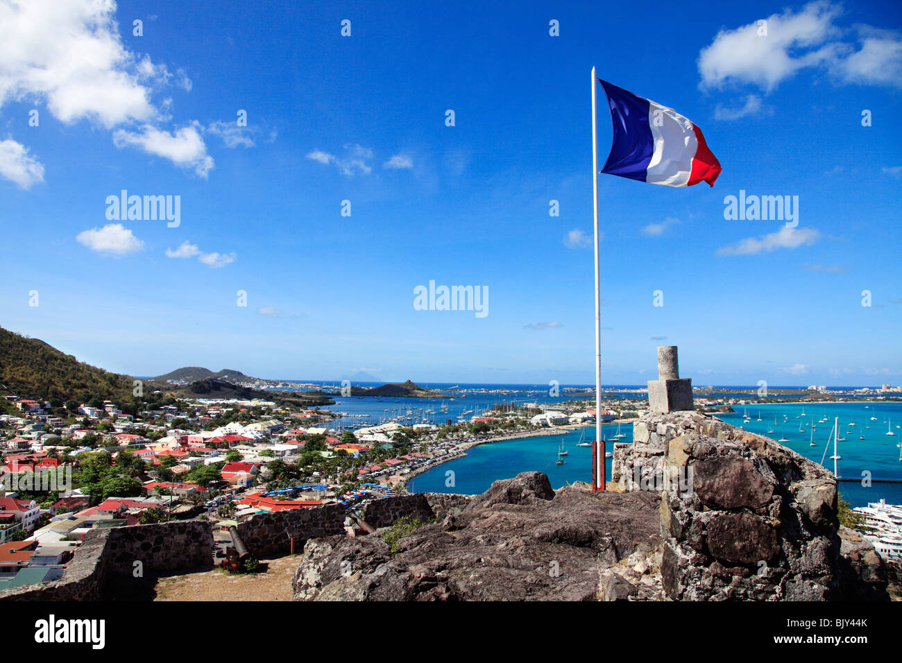 Flag of saint martin hi-res stock photography and images - Alamy