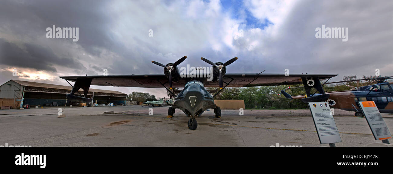 Israeli Air Force PBY-6A Catalina flying boat Stock Photo - Alamy