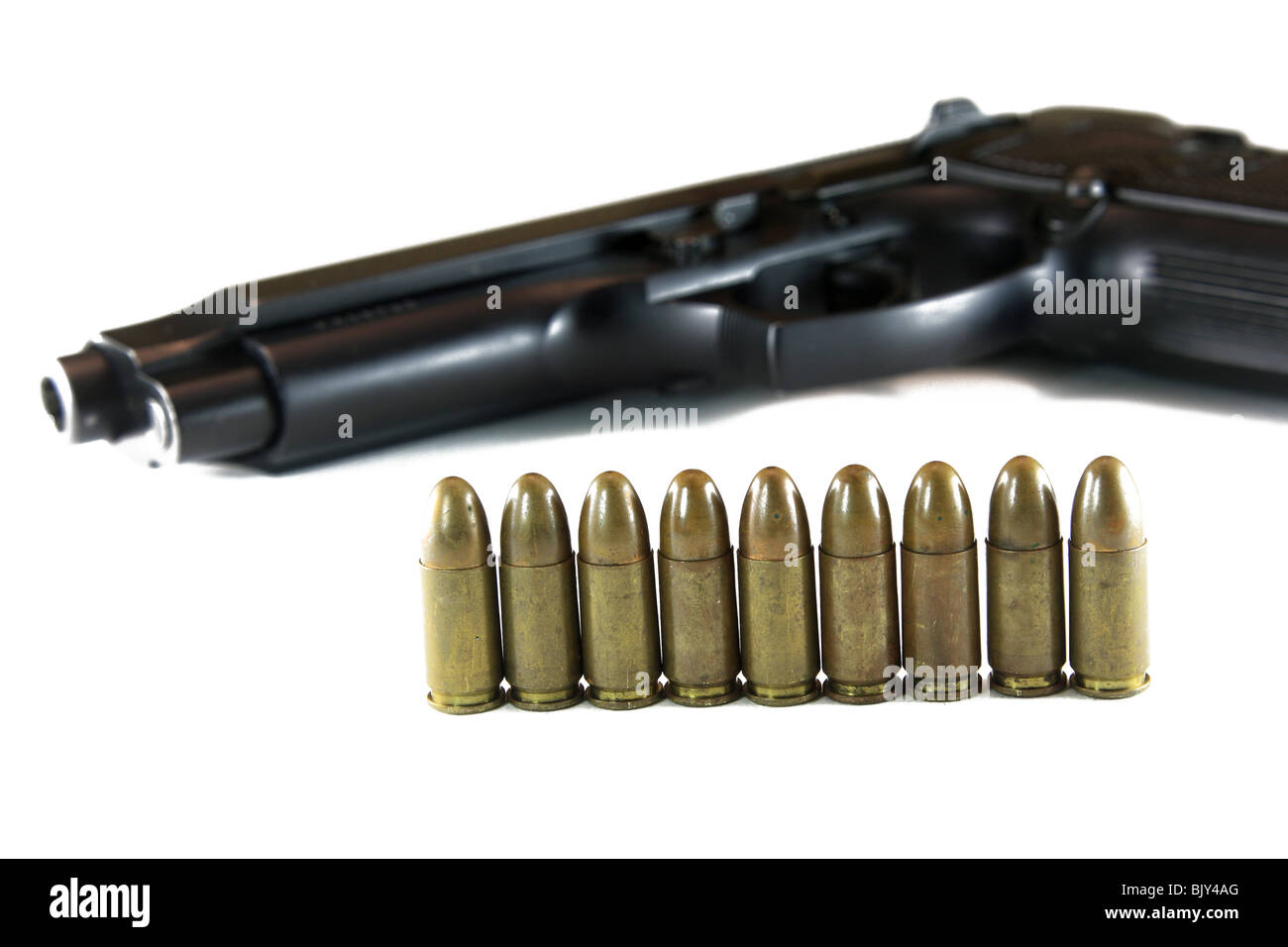gun with bullet Stock Photo - Alamy