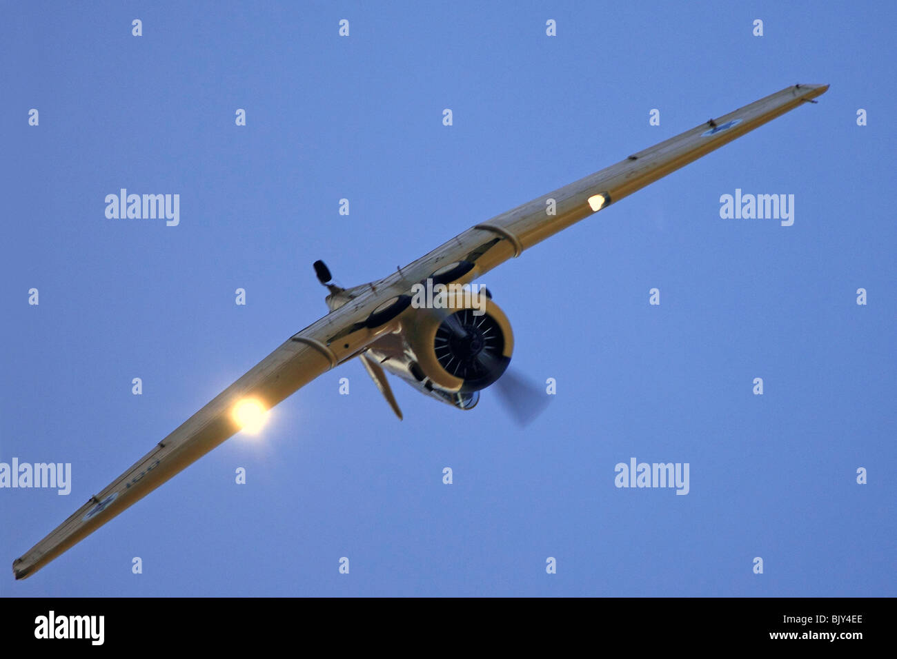 American single engine advanced trainer aircraft hi-res stock ...