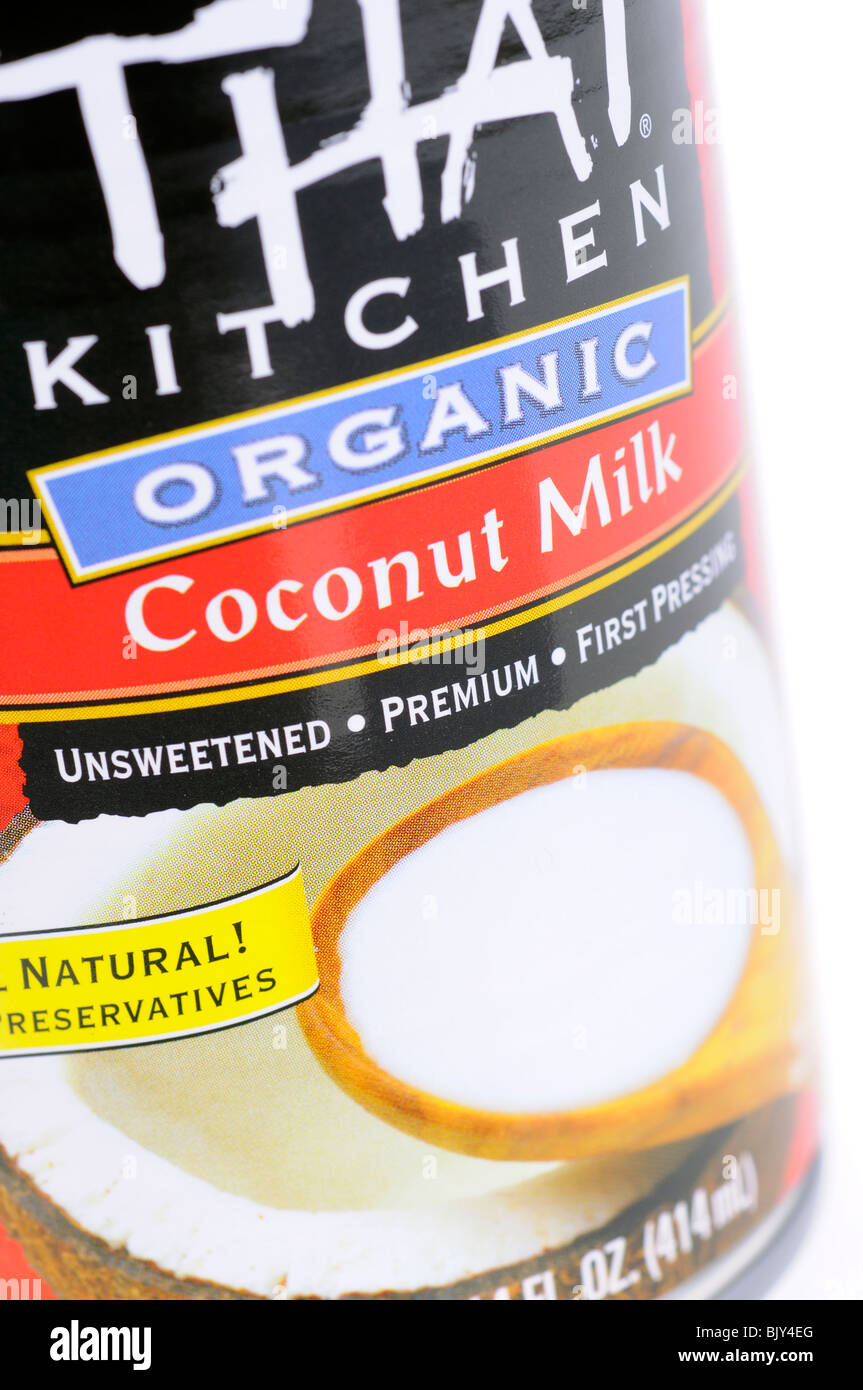 Coconut milk tin hi-res stock photography and images - Alamy