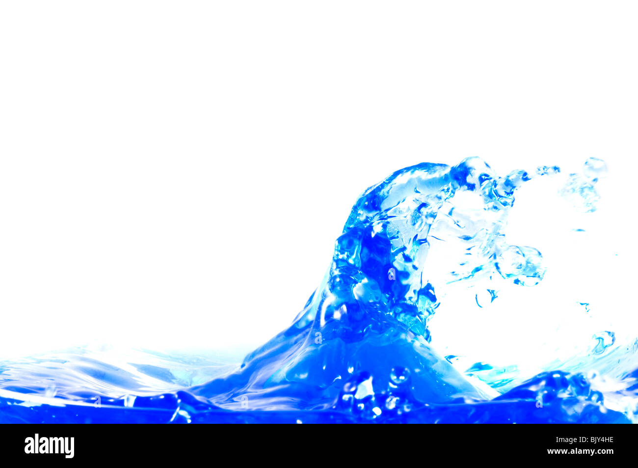 The abstract water splash background Stock Photo - Alamy