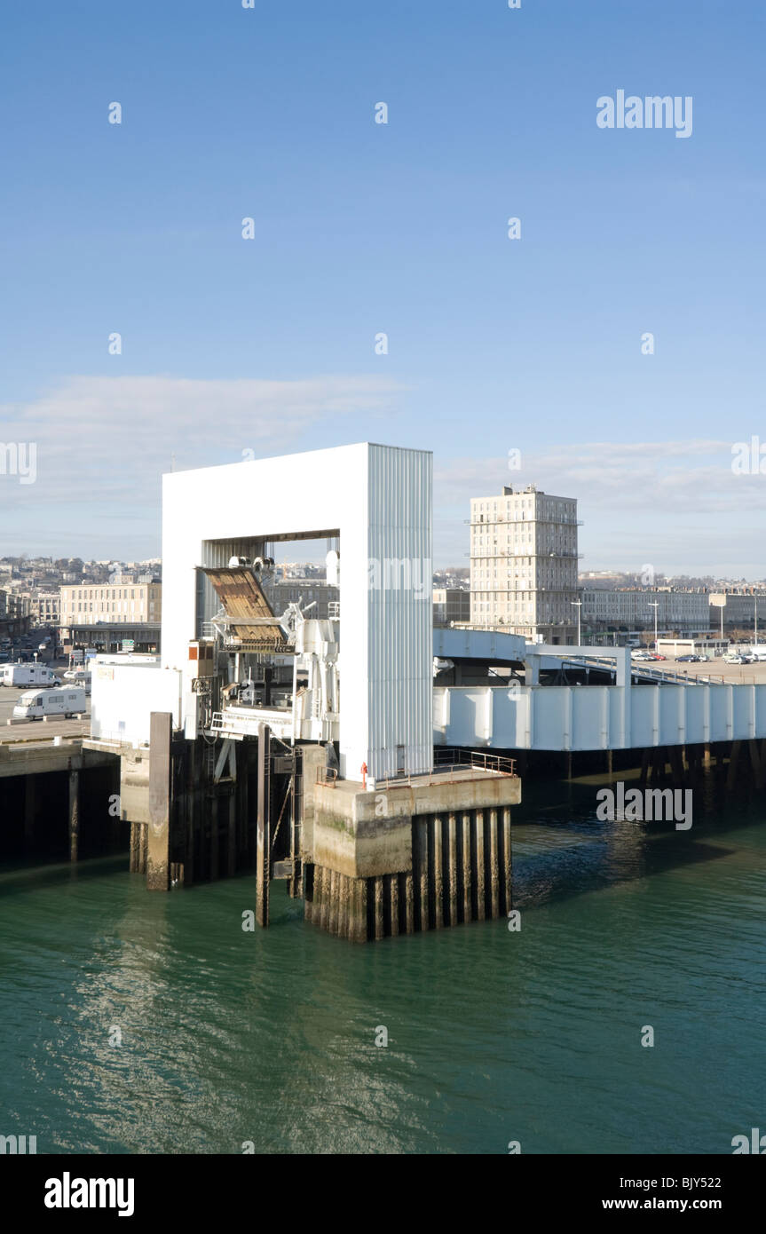 Ferry Berthing Platform Port of Le Havre France Stock Photo - Alamy