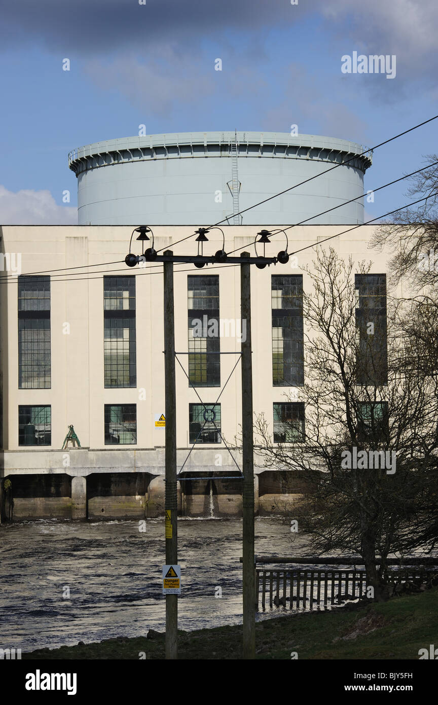 Tongland hydro electric power station, Kirkcudbright, SW Scotland. Part ...
