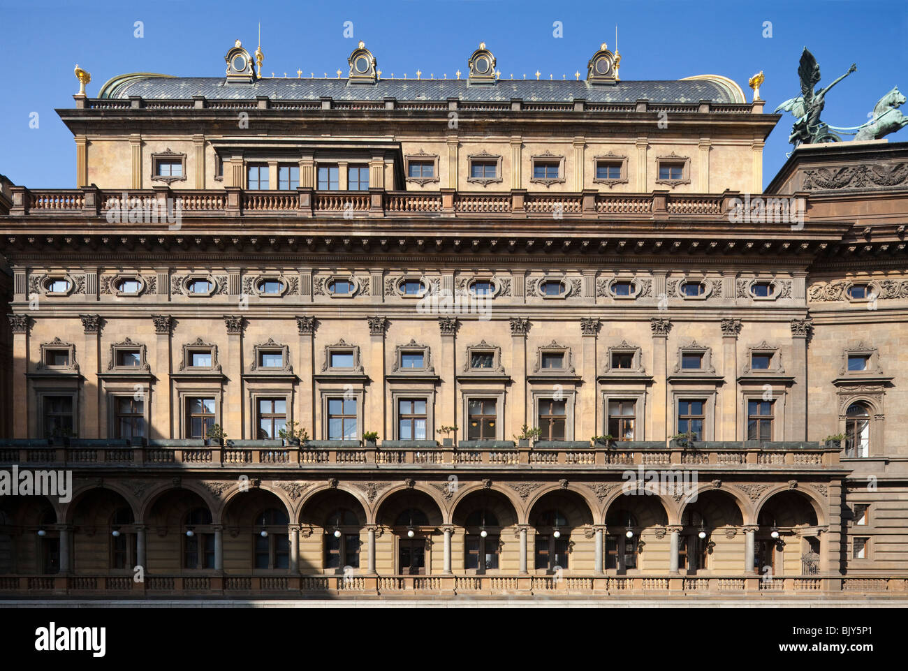 National Theatre (Národní divadlo), Prague, Czech Republic Stock Photo ...