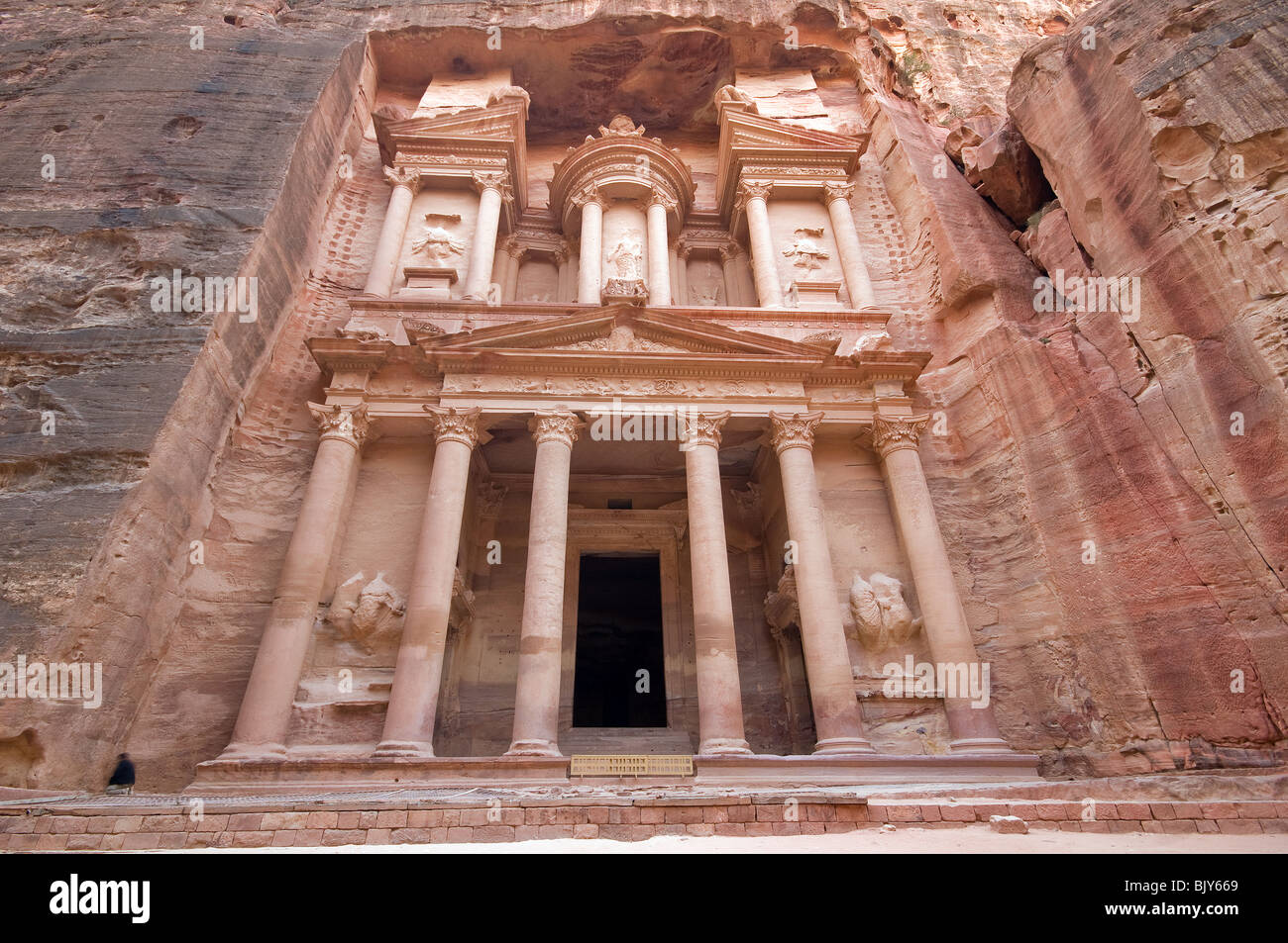 The Treasury, Petra, Jordan Stock Photo - Alamy