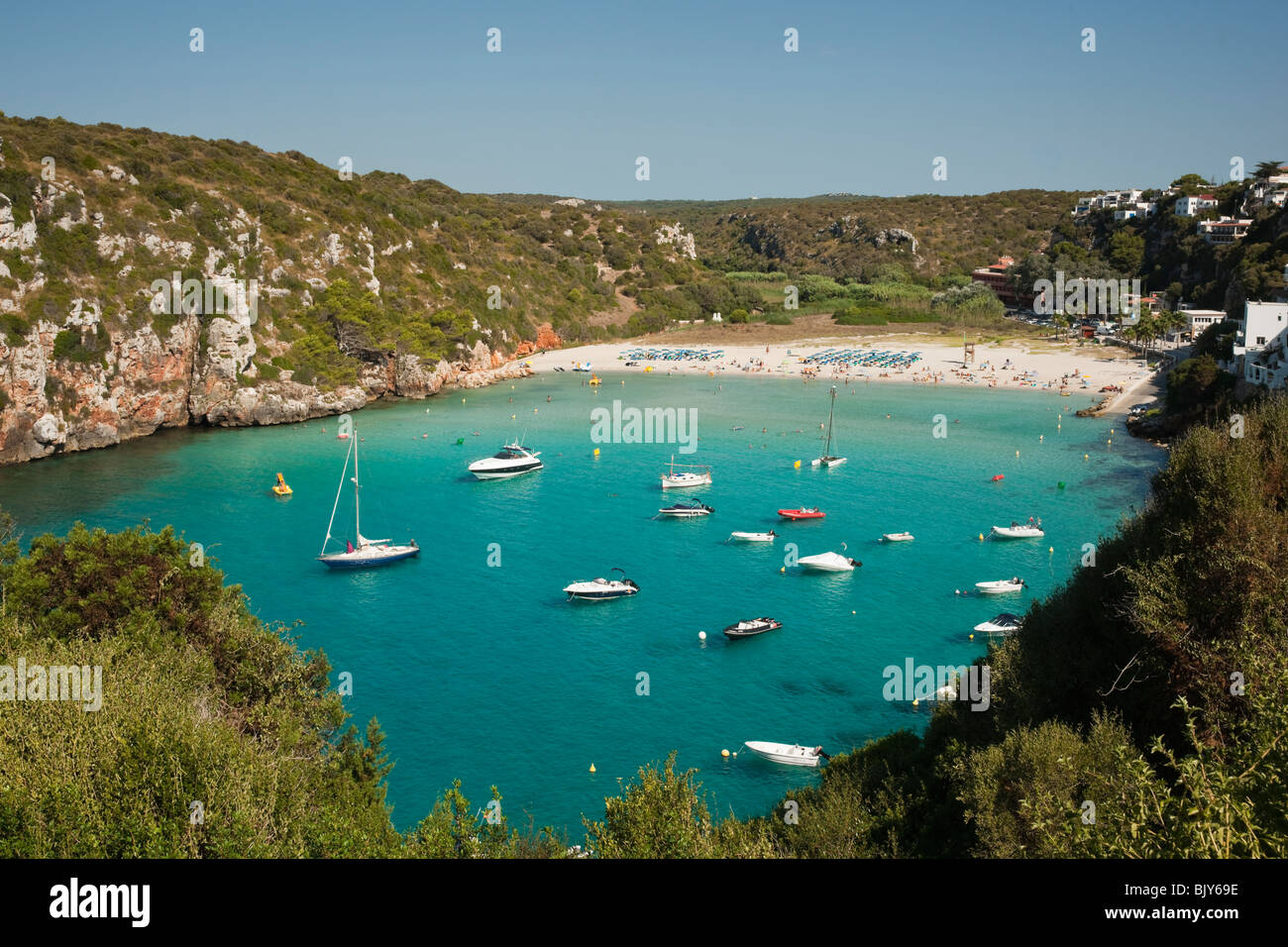 Cala en porter beach hi-res stock photography and images - Alamy