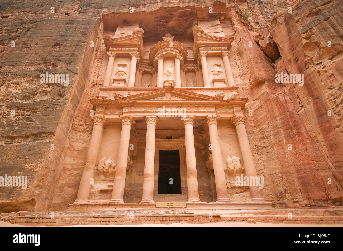 The Treasury, Petra, Jordan Stock Photo - Alamy
