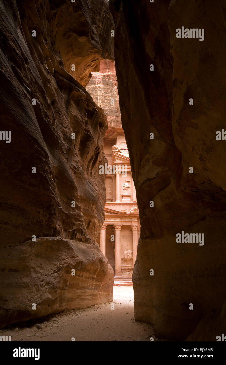 The Treasury, Petra, Jordan Stock Photo - Alamy