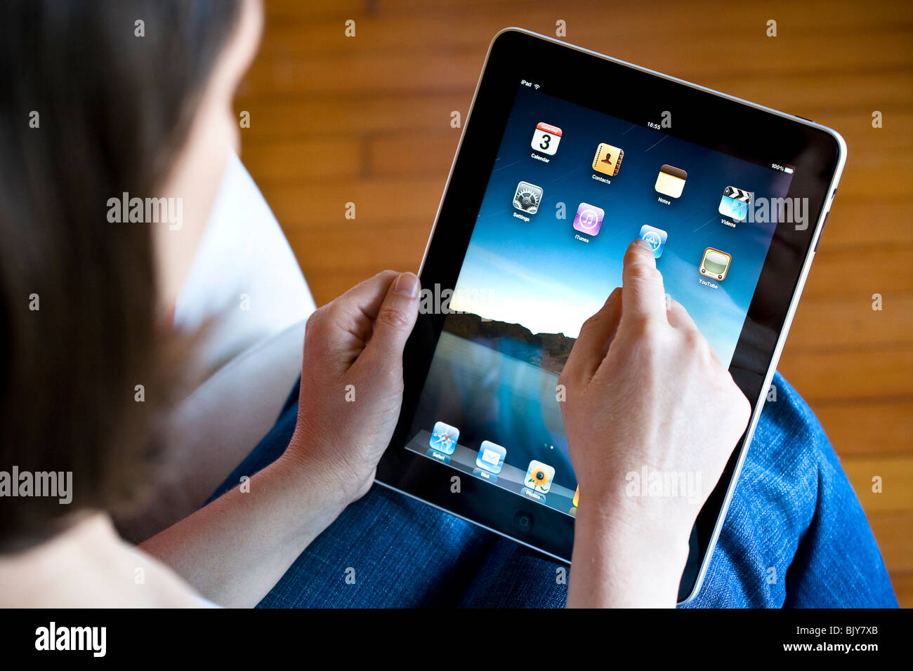 New apple device hi-res stock photography and images - Alamy