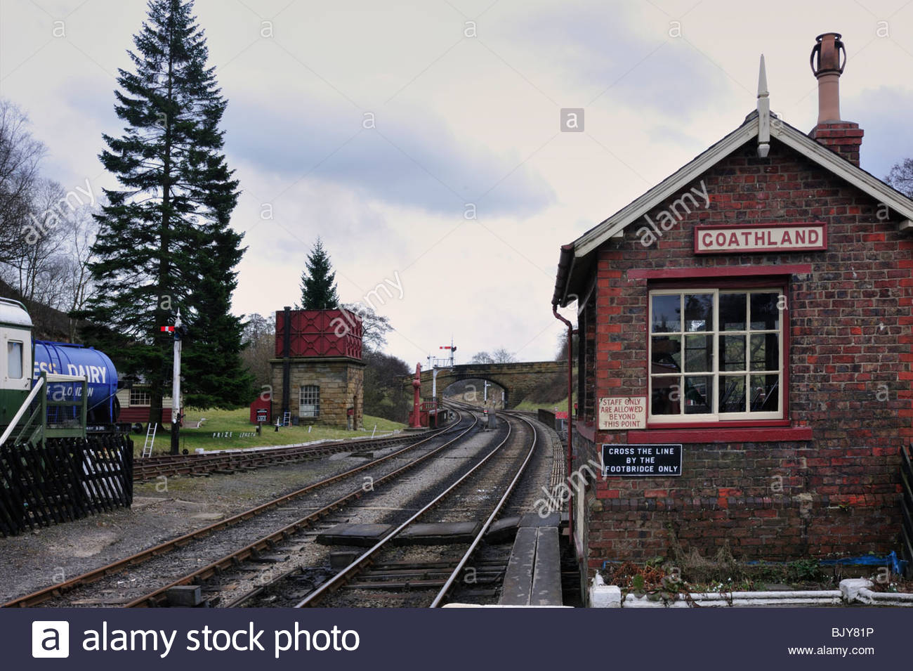 Goathland Signal Box Stock Photos & Goathland Signal Box Stock Images ...