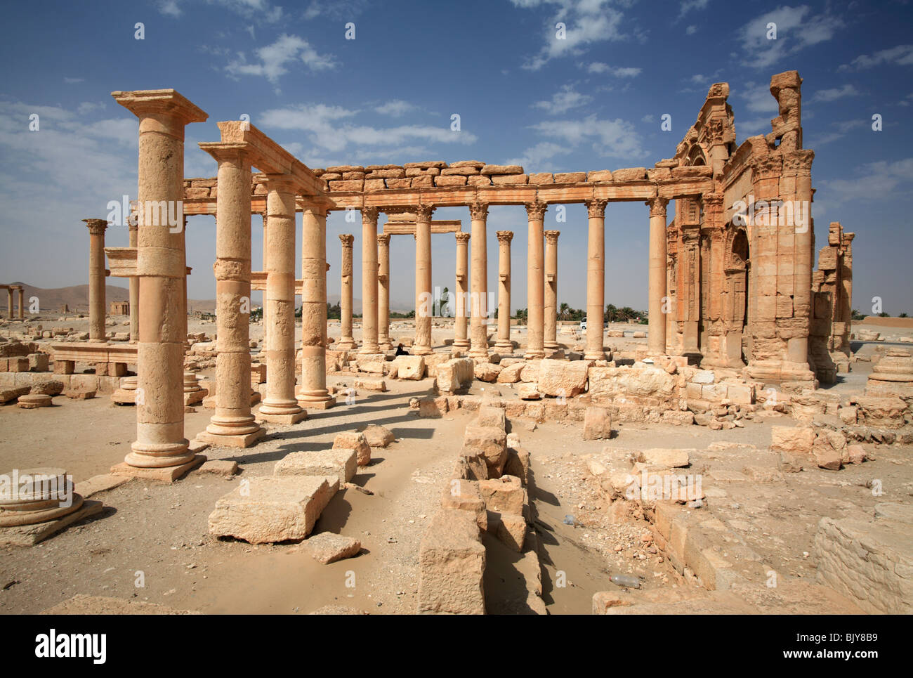 Palmyra arch hi-res stock photography and images - Alamy