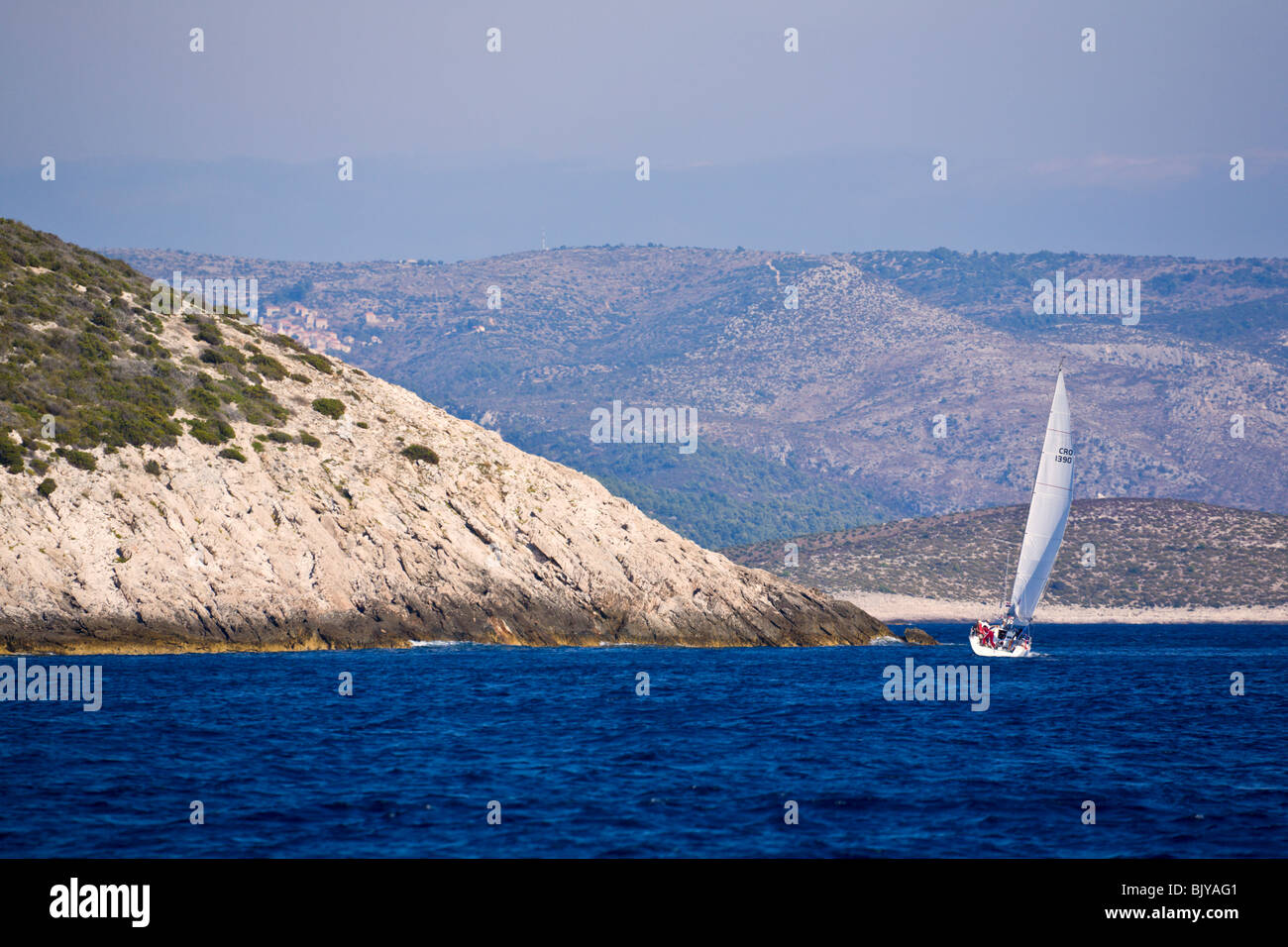 Sailing adriatic sea croatia hi-res stock photography and images - Alamy