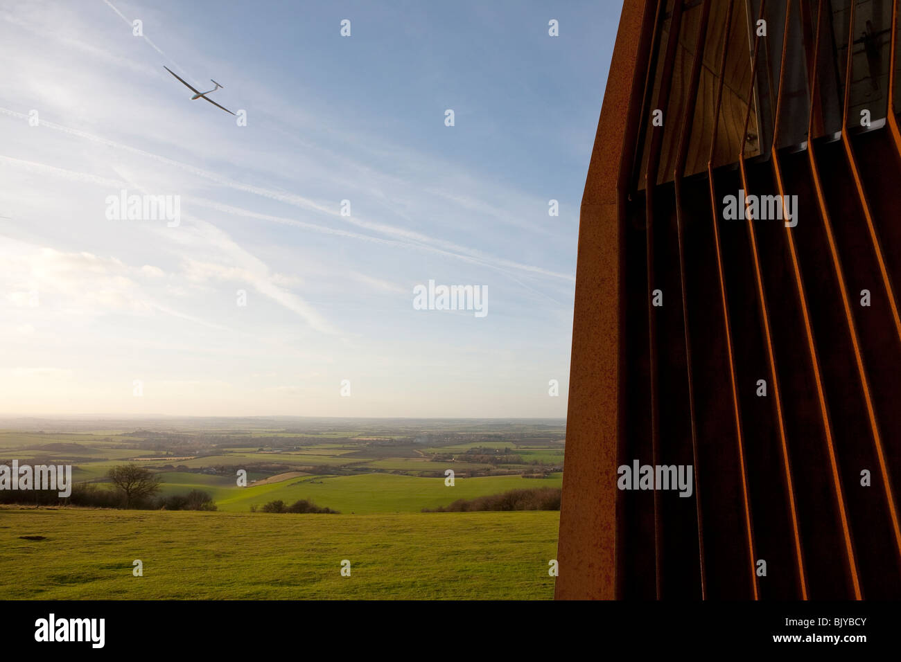 Windcatcher, dunstable, downs hi-res stock photography and images - Alamy