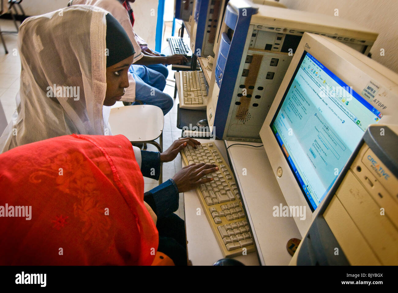 Internet cafe africa hi-res stock photography and images - Alamy