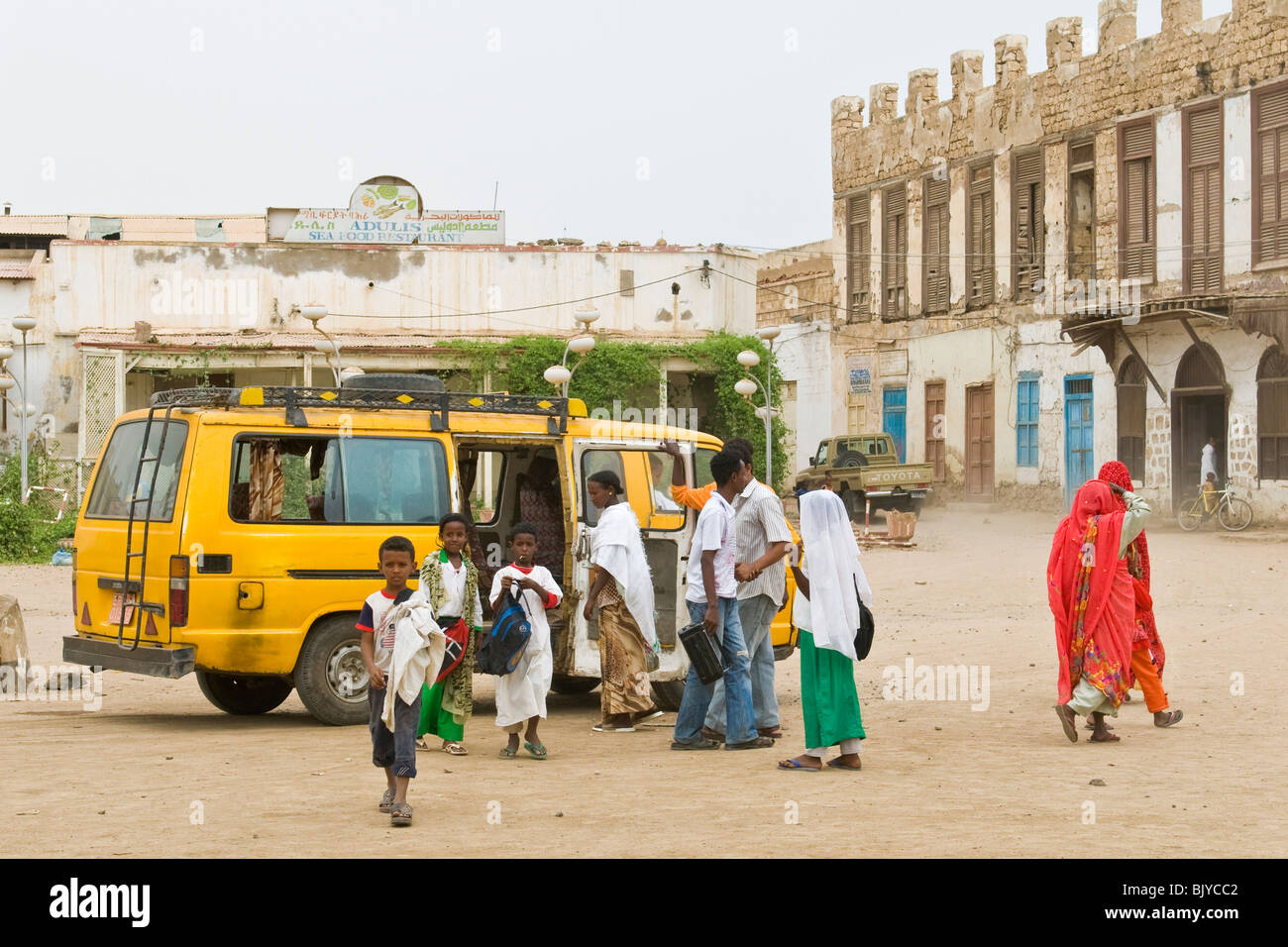 Daily life, Massawa, Eritrea Stock Photo - Alamy