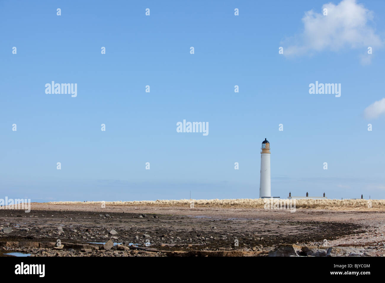 Barns Ness Lighthouse, East Lothian, Scotland Stock Photo - Alamy