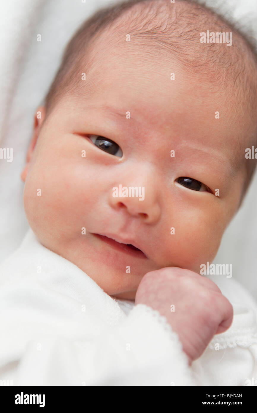 Baby looking camera close hi-res stock photography and images - Alamy