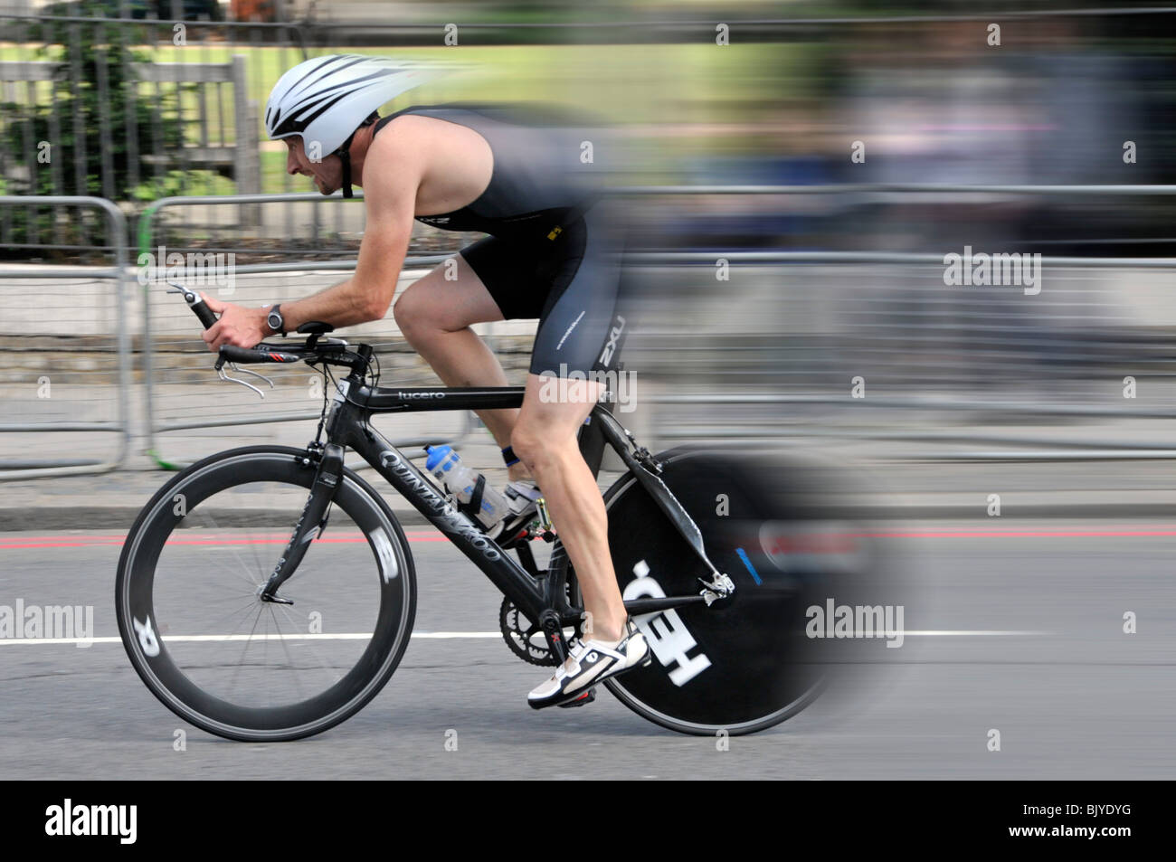 Cycle road racing on public highway closed to normal traffic digitally ...