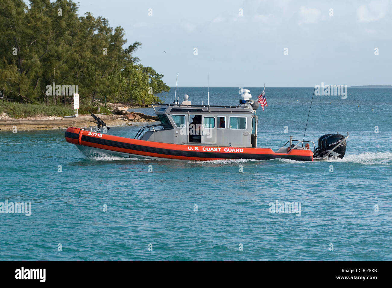 Coast guard rigid inflatable boat hi-res stock photography and images ...