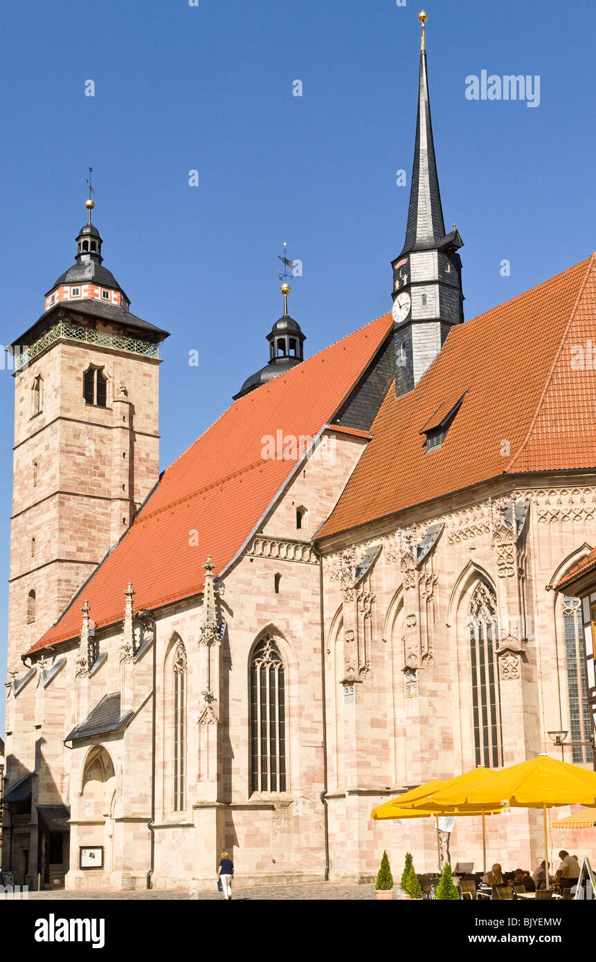 Historic city of Schmalkalden Free State of Thuringia Stock Photo - Alamy