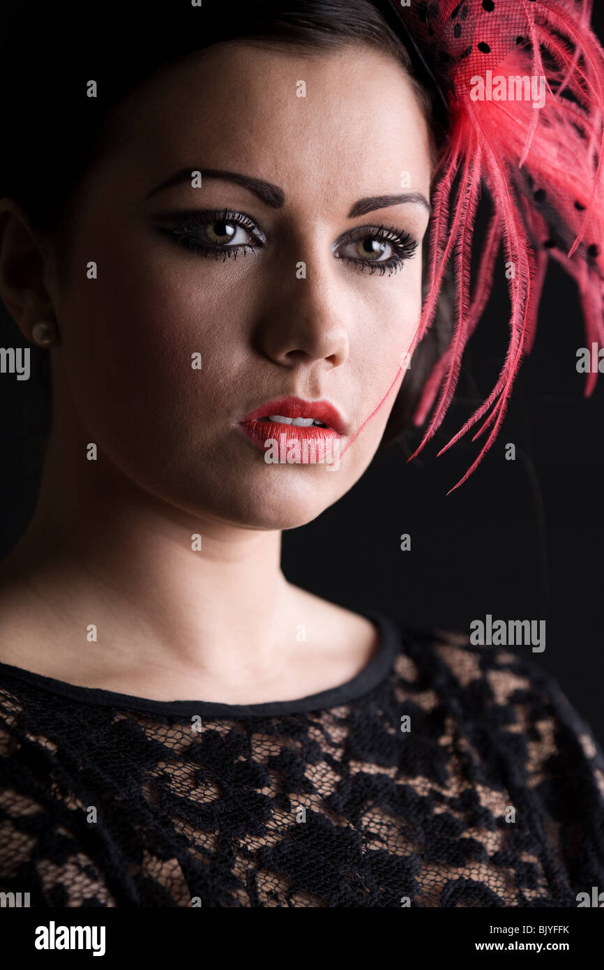 Low Key Shot of a Vintage Model Stock Photo - Alamy