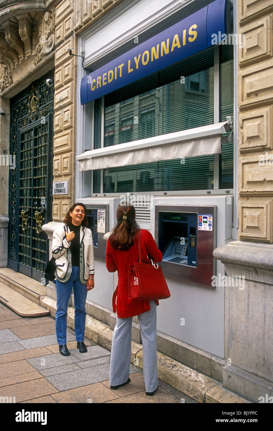 Bank customer france hi-res stock photography and images - Alamy