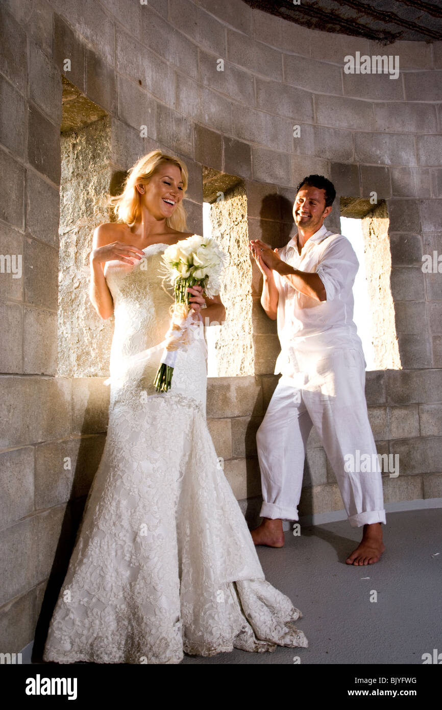 Low angle view wedding tower hi-res stock photography and images - Alamy