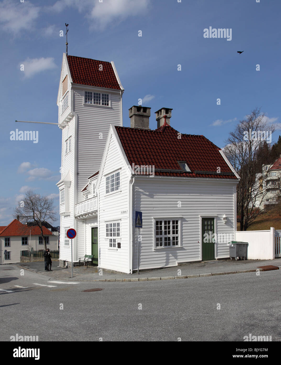 Skansen Fire Station, Bergen, Norway Stock Photo - Alamy