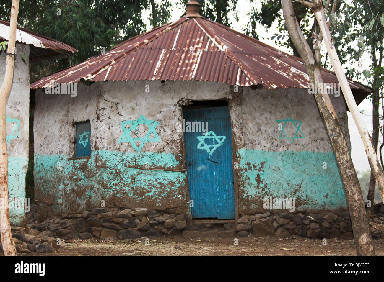 Africa, Ethiopia, Gondar, Wolleka village, The Beta Israel (the Jewish ...