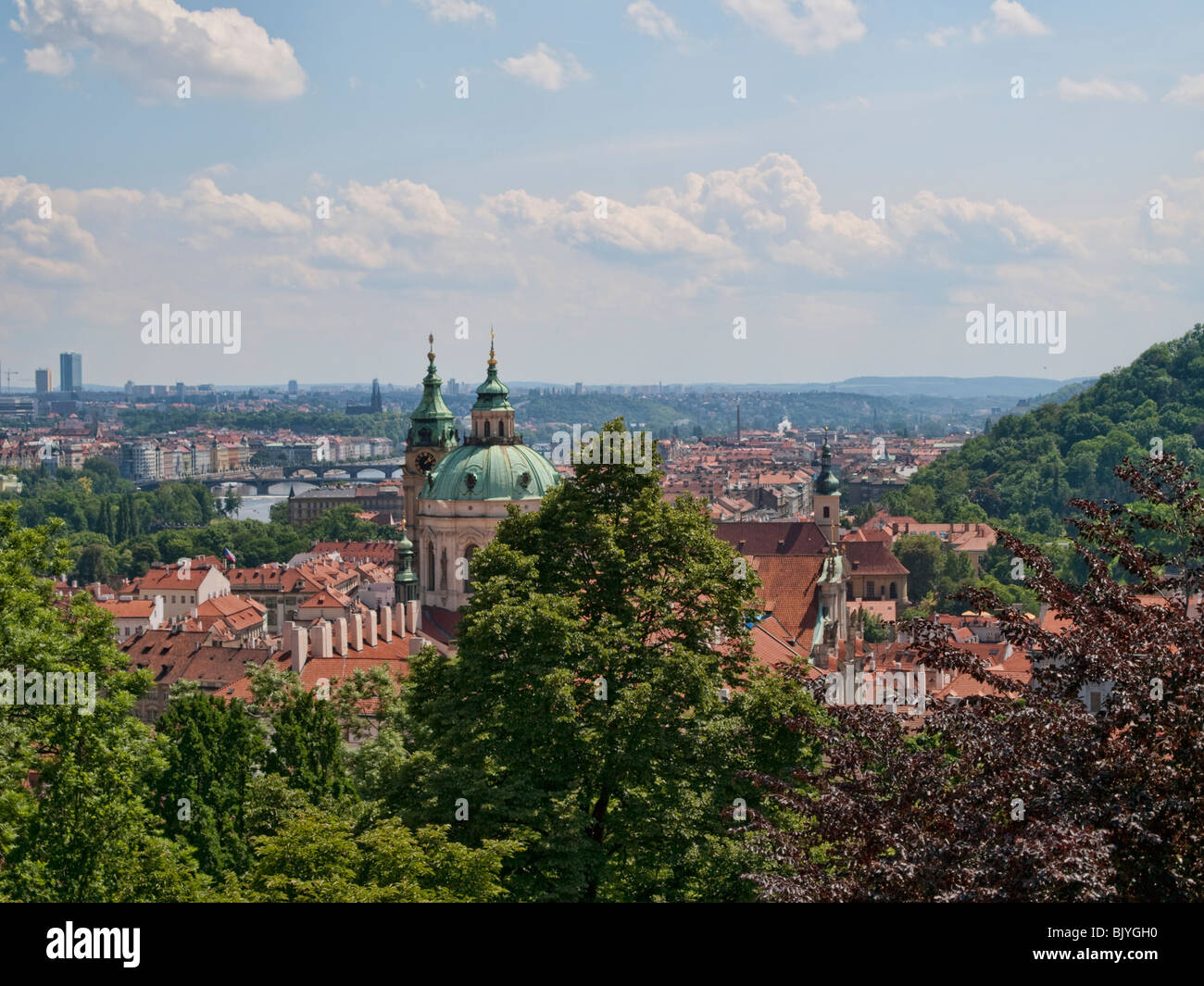 Prague landscape hi-res stock photography and images - Alamy