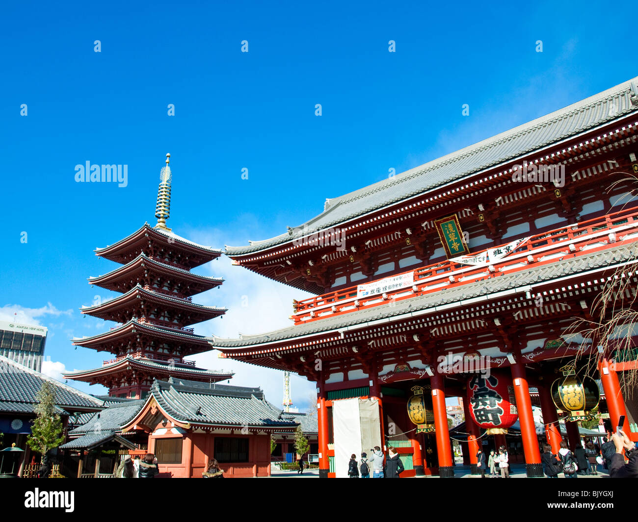 Sensoji temple, Tokyo, Japan Stock Photo - Alamy