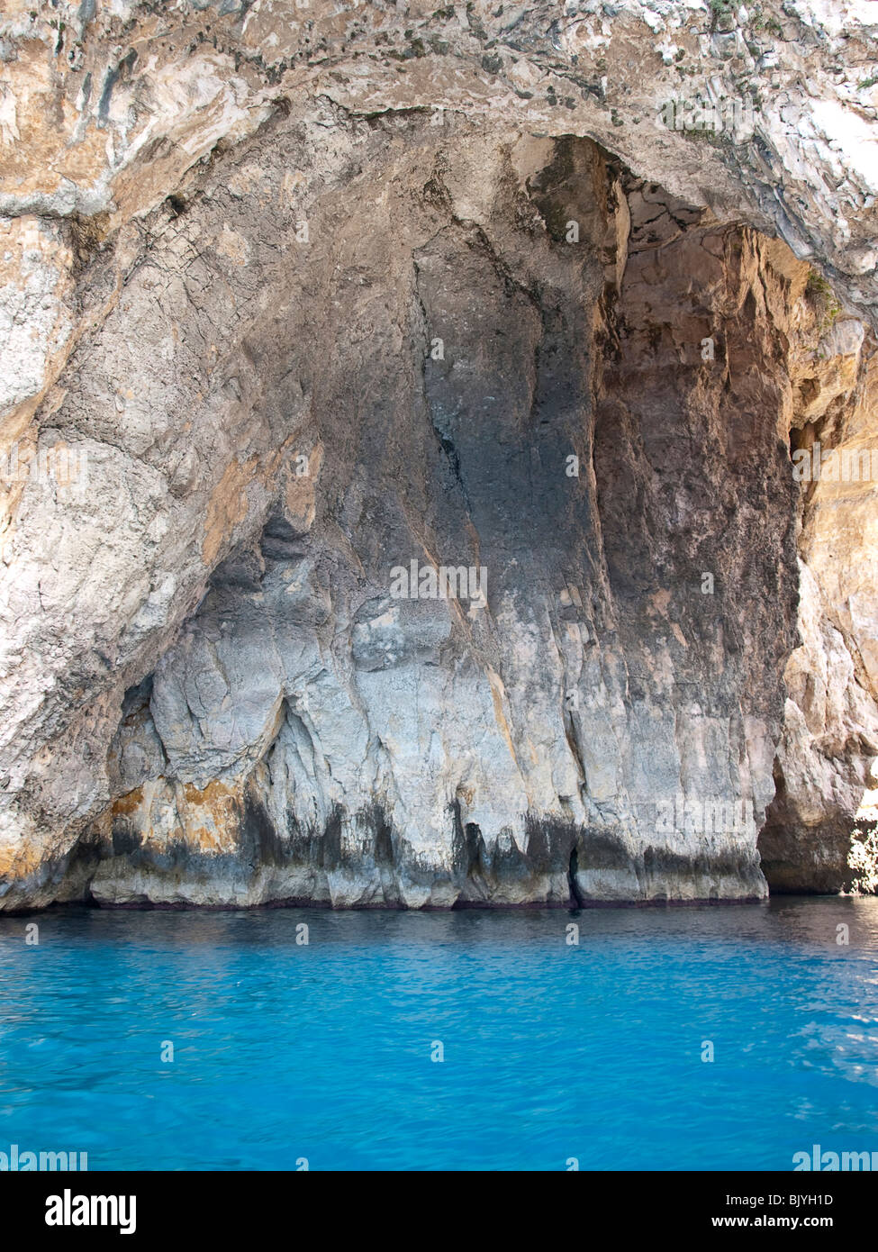 Blue Grotto in Malta Stock Photo - Alamy