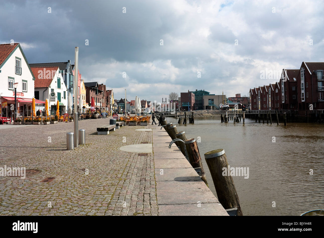 Port city of husum hi-res stock photography and images - Alamy