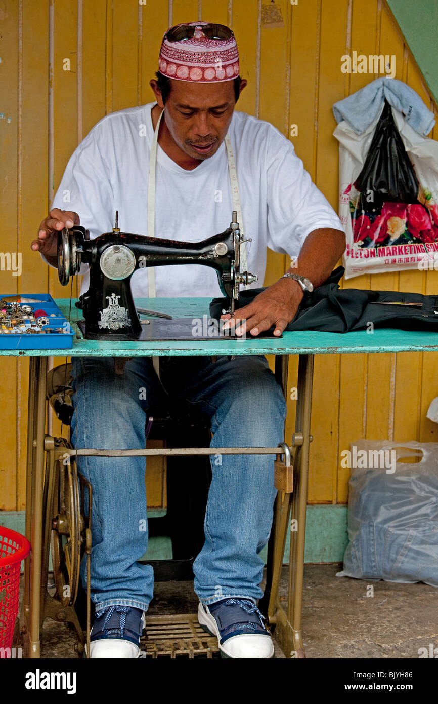 Male machinist in Kota Kinabalu Sabah, South China Sea Stock Photo - Alamy
