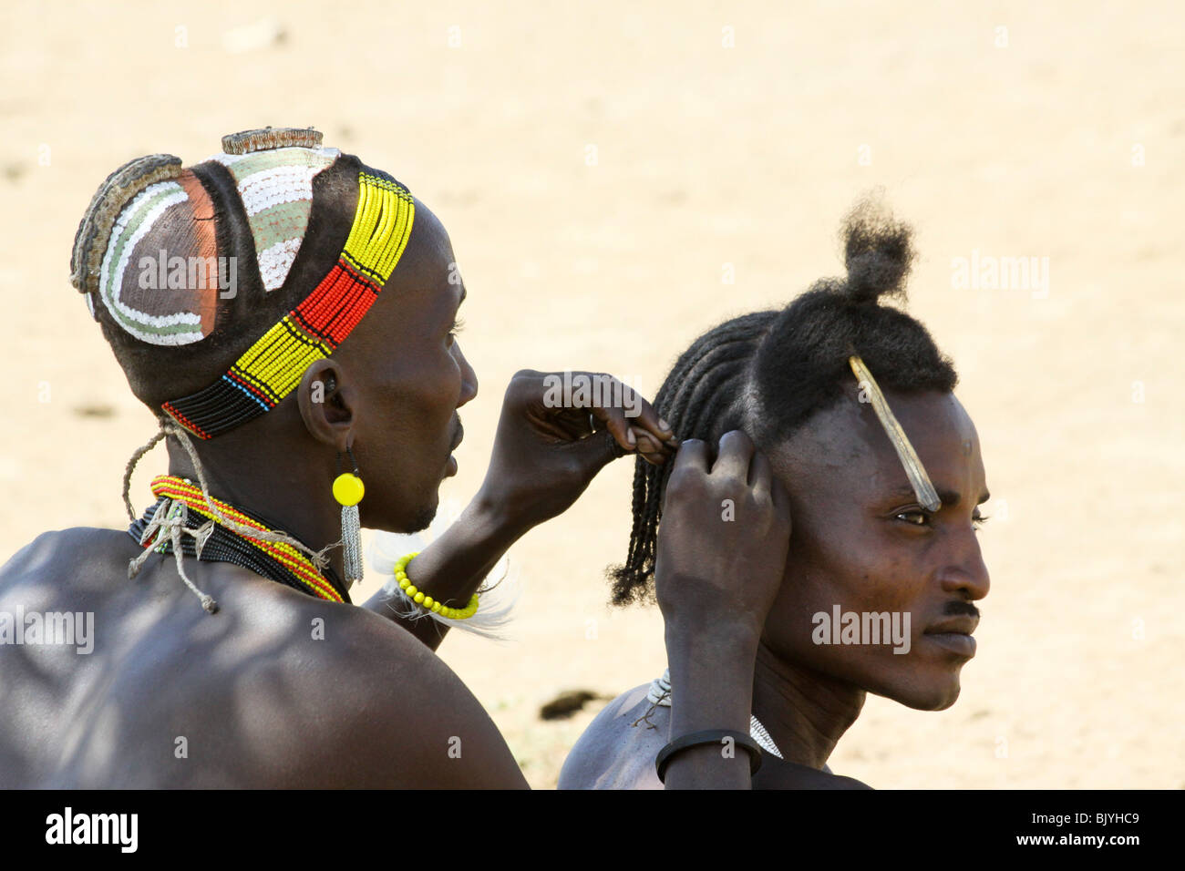 Africa, Ethiopia, Omo Valley, Daasanach tribe man Stock Photo - Alamy
