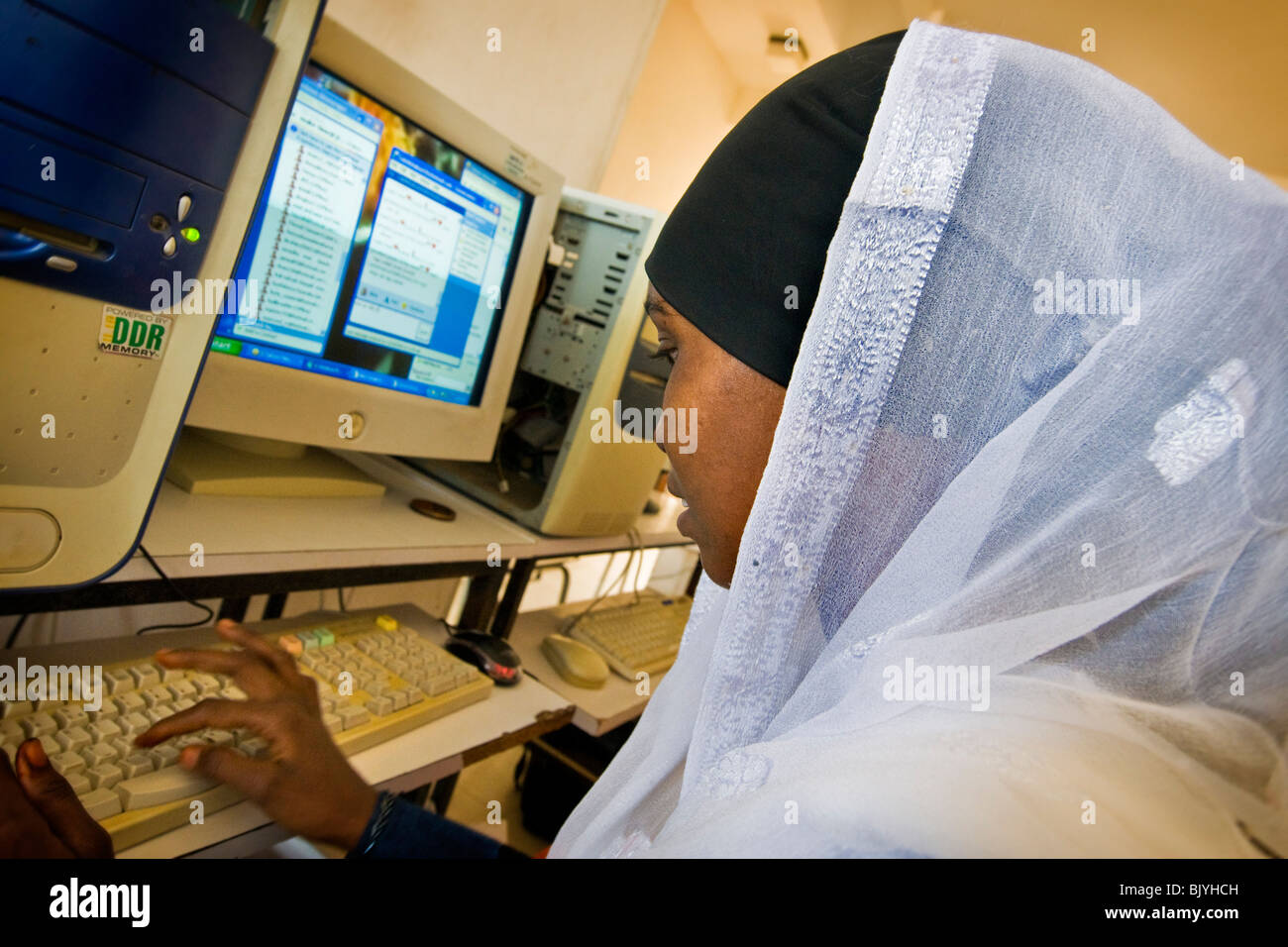 Internet cafe africa hi-res stock photography and images - Alamy