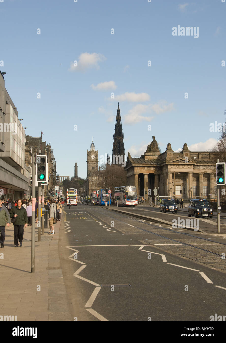 Princes Street, Edinburgh Stock Photo - Alamy