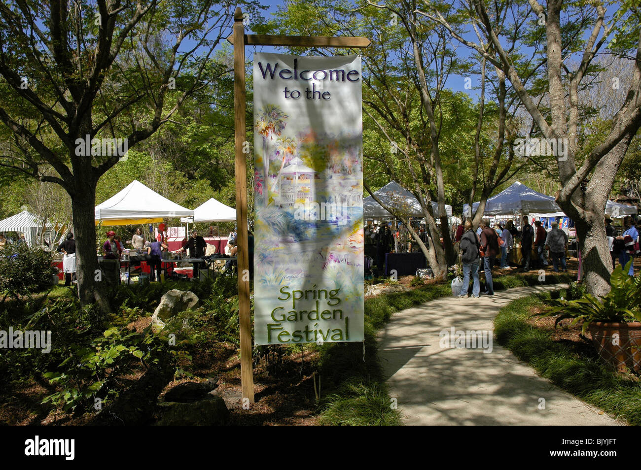 Annual spring garden festival at Kanapaha Botanical Gardens Gainesville ...