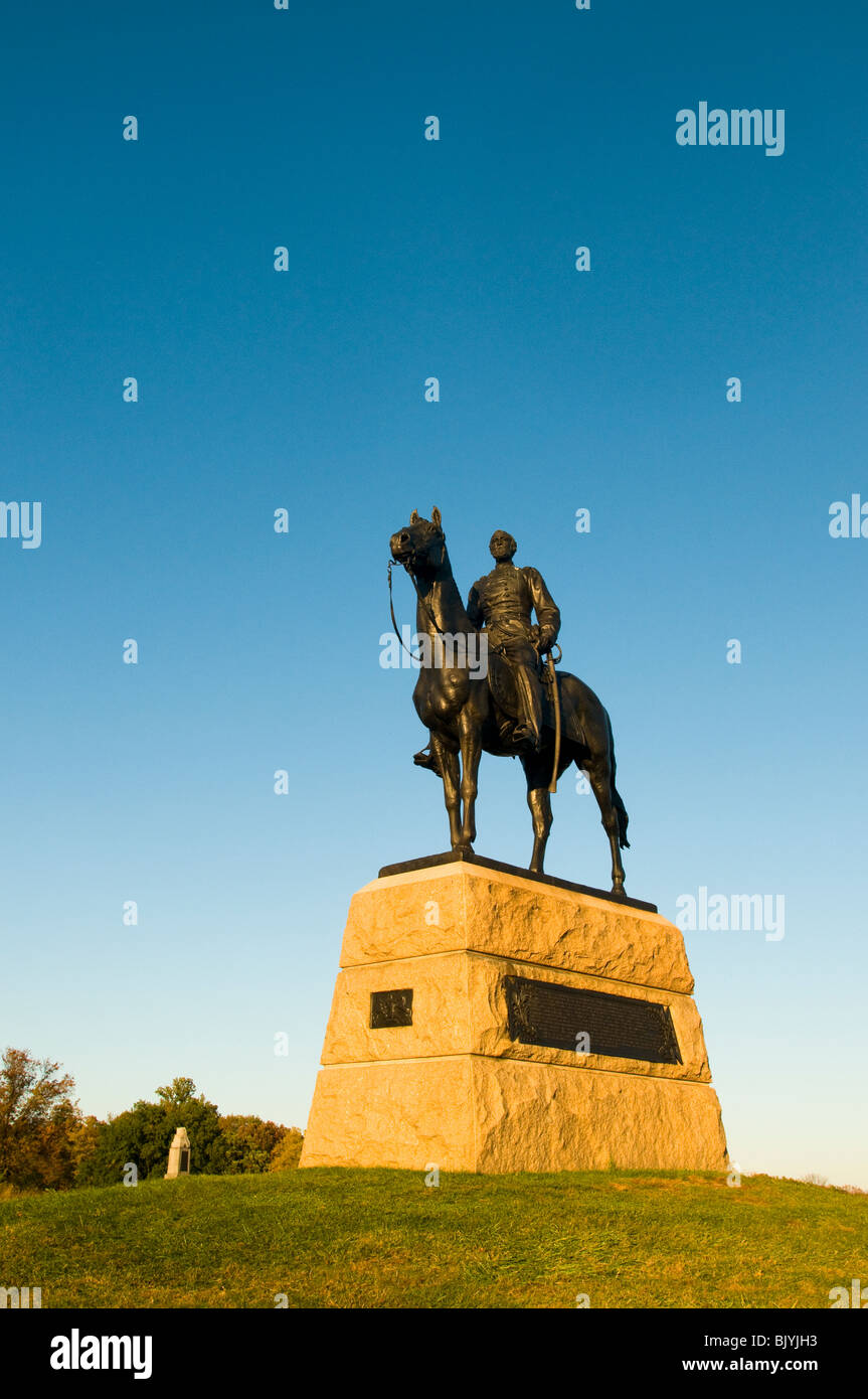 General george gordon meade monument gettysburg national military park ...