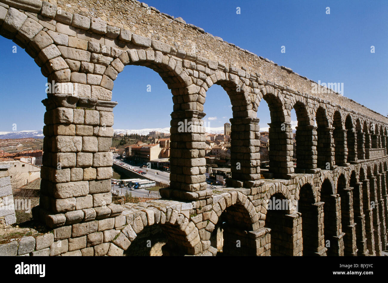 Roman Aqueduct, Segovia, Spain Stock Photo - Alamy