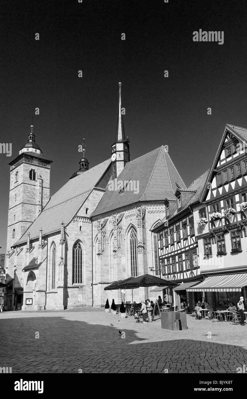 Historic city of Schmalkalden Free State of Thuringia Stock Photo - Alamy