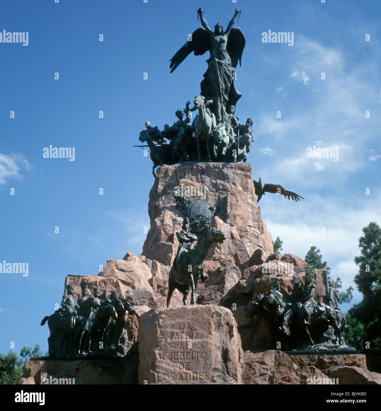 Monument to the army of the andes hi-res stock photography and images ...