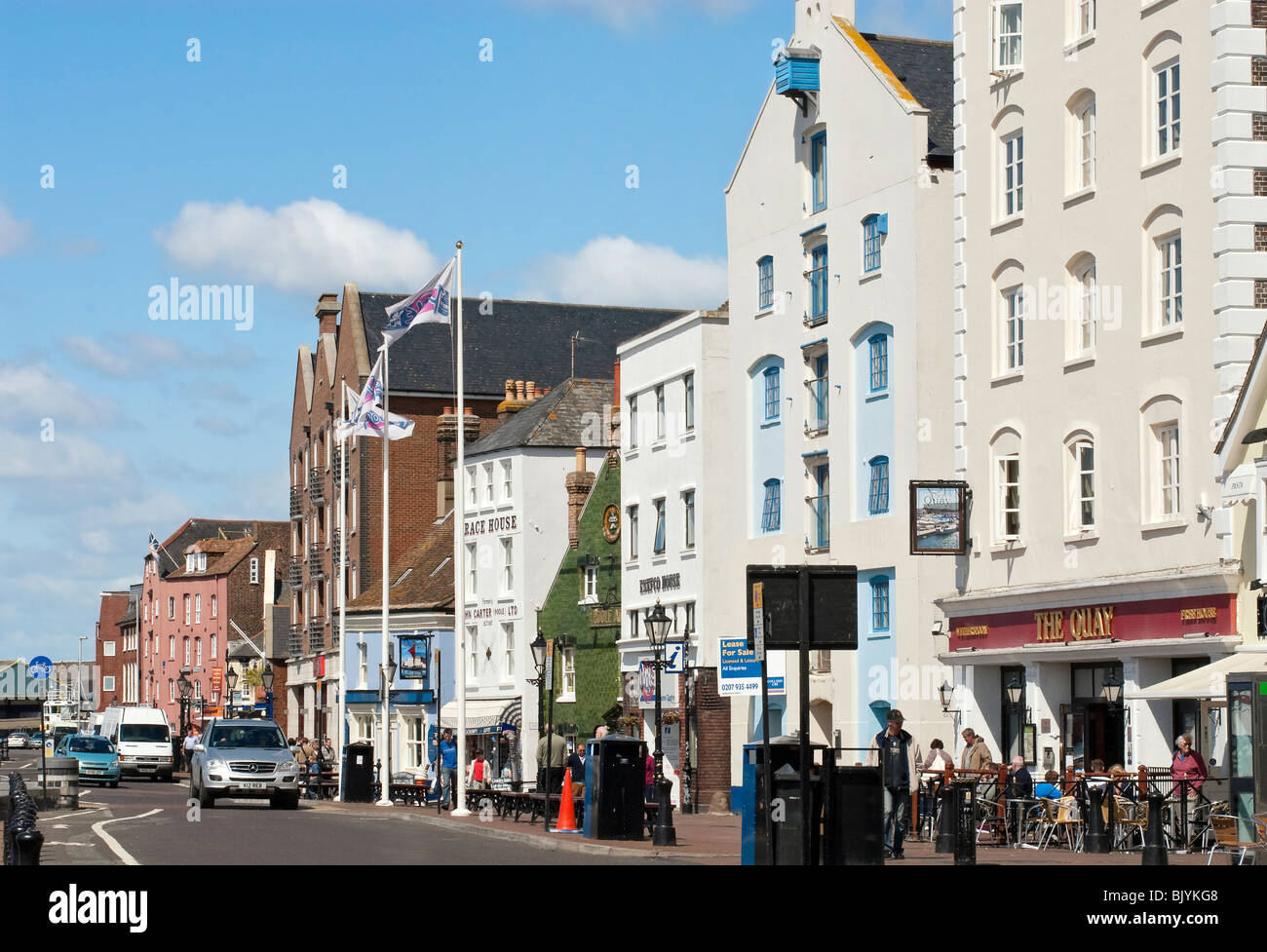Poole quay visitor attraction hi-res stock photography and images - Alamy